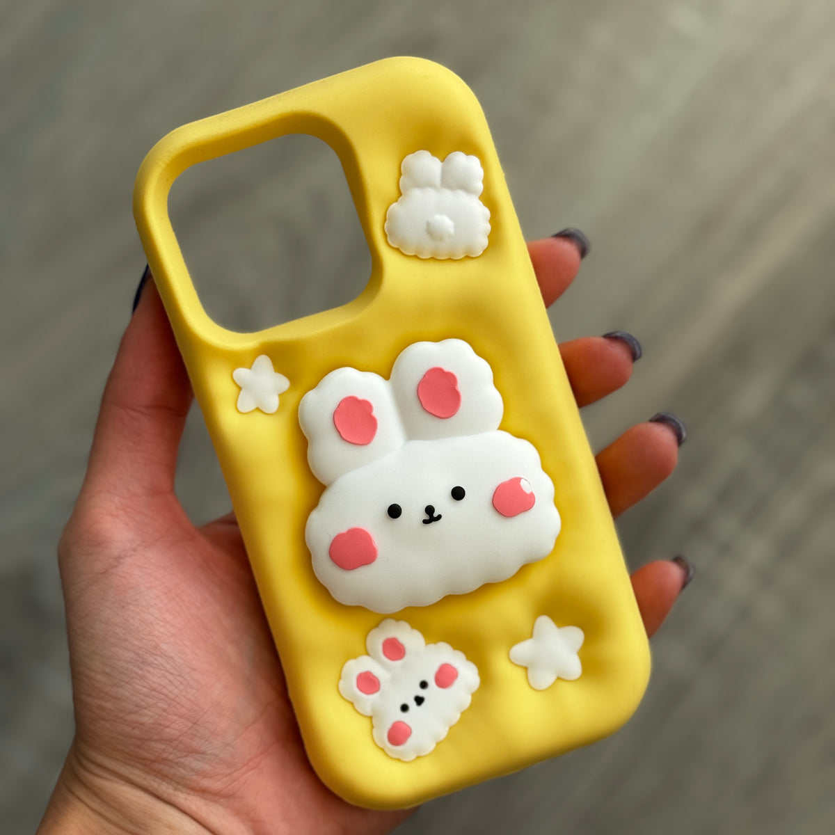 Case Rabbit Yellow - iPhone 15 Pro Compatible – Adonis Center